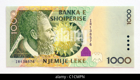 Money of Albania. Lek bills. ALL banknotes. 200 Albanian. Business ...