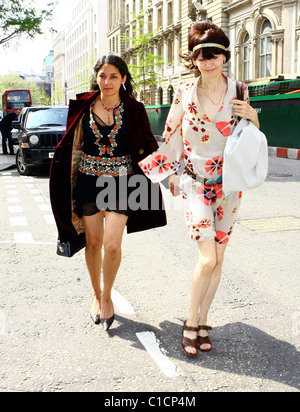 Guests arrive for the wedding of Patsy Kensit and Jeremy Healy London ...