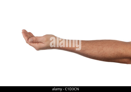 Human male hand for carry something Stock Photo - Alamy