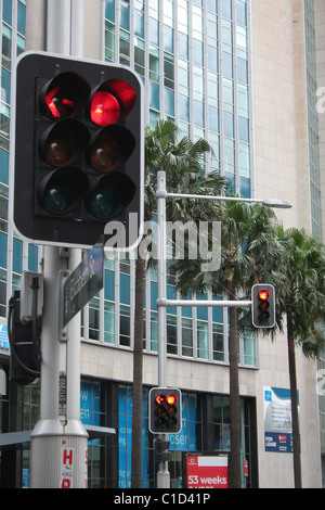 Traffic signal, Sydney, New South Wales, Australia Stock Photo - Alamy