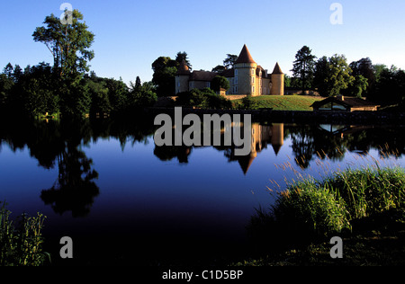 France, Charente, Massignac, Domaine des Etangs, charming hotel with ...