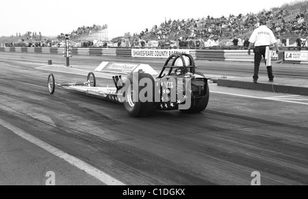 Dragster on the start line Stock Photo - Alamy