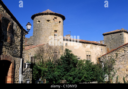 France, Aude, Rennes le Chateau, Villa Bethania, representation of ...