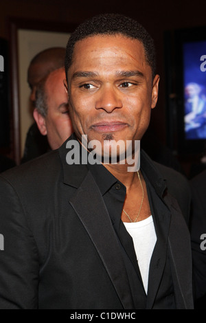 Singer Maxwell at his press conference announcing his first new album ...