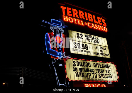 Terrible Terrible's Hotel Casino Las Vegas Stock Photo - Alamy
