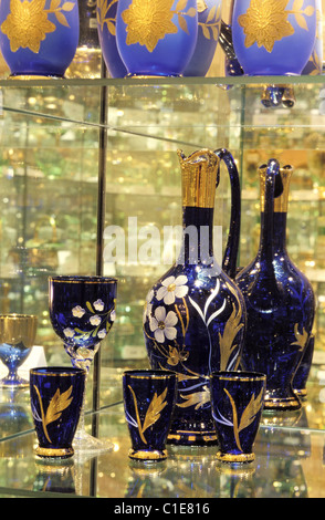 Bohemian crystal in Prague, Czech Republic Stock Photo - Alamy