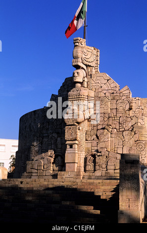 Monumento a la Bandera, Monument to the Flag in Merida, Yucatan, Mexico ...