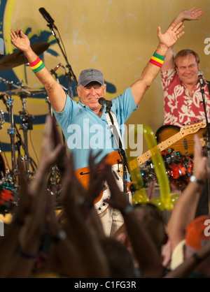 Jimmy Buffett and Stephen M Ross The Miami Dolphins football team owner ...