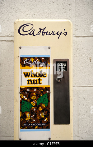 cadburys chocolate vending machine Stock Photo - Alamy