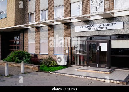 Cambridge Fire Station, Parkside, Cambridge, UK Stock Photo - Alamy