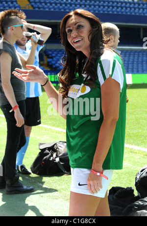 Michelle Heaton 'Soccer Six' annual charity football tournament in aid ...