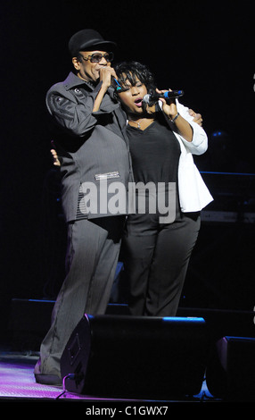 Alltrinna Grayson and Bobby Womack The Legends Tour concert at the ...