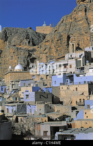 maaloula, syria - the christian mountain village of maaloula, one of ...