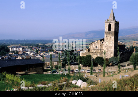 Llivia Catalonia Spain Stock Photo - Alamy