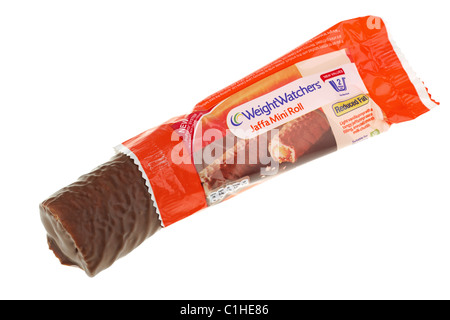 New weightwatchers reduced fat jaffa mini roll Stock Photo - Alamy