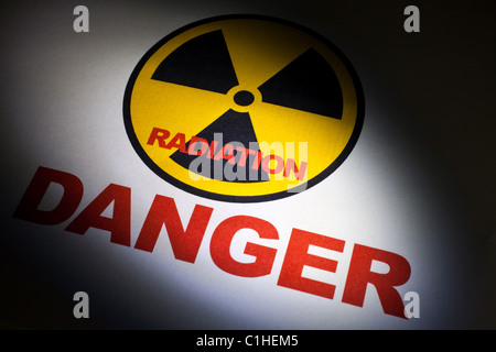 Radiation sign, Radiation symbol, hazard warning sign, Blue Symbol ...