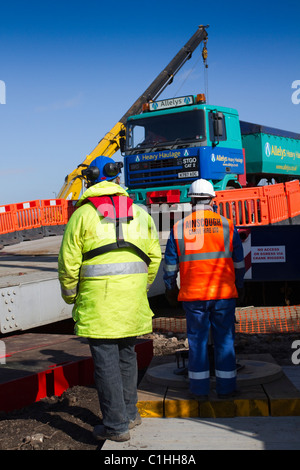 Unloading Alstom National Grid Electrical Transformer, Preston from the ...