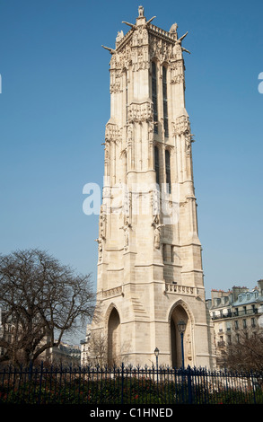 Saint Jacques Tower Stock Photo - Alamy