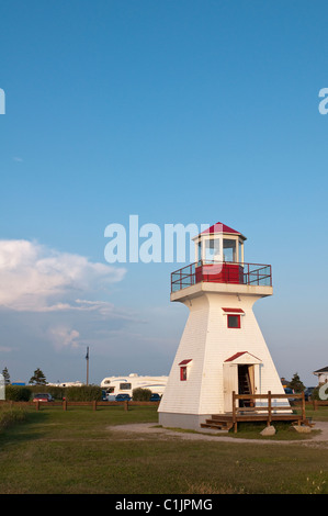 Carleton-sur mer lighthouse, pointe Tracadigash, Baie-des-Chaleurs ...