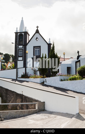 Church of St. Antao in Ribeirinha, Pico islnd, Azores Stock Photo - Alamy