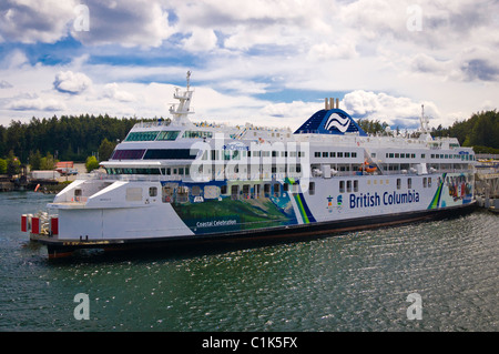 Swartz Bay BC Ferry terminal aerial photo, Vancouver Island, British ...
