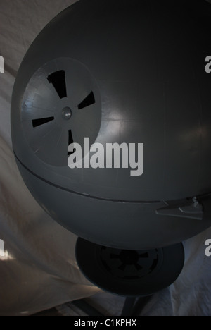 Death Star Grill. That's no BBQ. It's a space station! That's ...