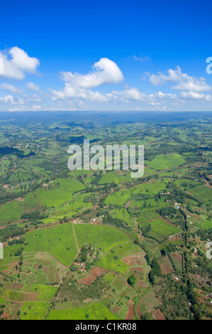 aerial view of the Kenyan landscape Stock Photo - Alamy