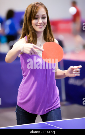 Autumn Reeser HardBat Classic Table Tennis Tournament at The Palazzo ...
