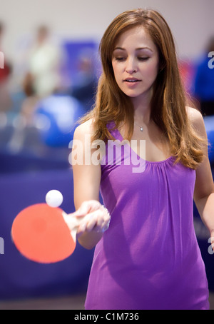 Autumn Reeser HardBat Classic Table Tennis Tournament at The Palazzo ...