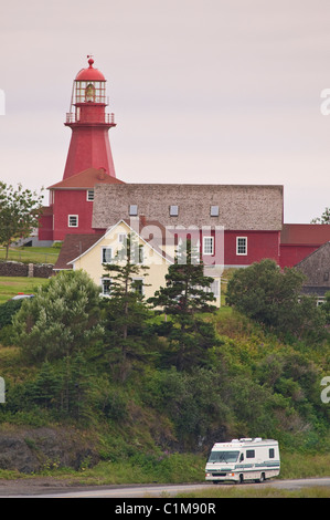 La Martre Lighthouse, Quebec, Canada Stock Photo - Alamy