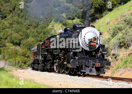 Southern Pacific Steam Locomotive #2472 Stock Photo - Alamy