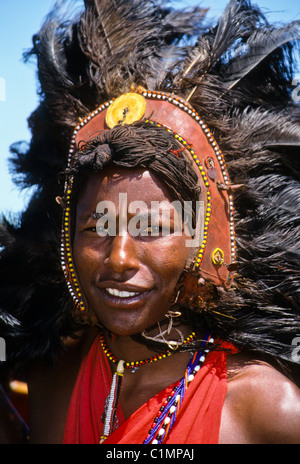 Maasai Moran Warrior Masai Mara National Reserve Kenya East Africa ...