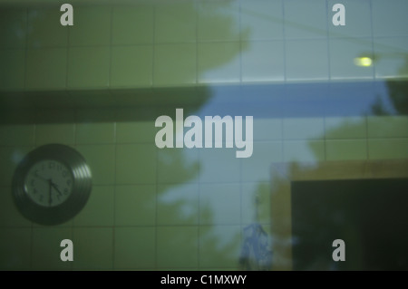 Dawning seen through a window Stock Photo - Alamy