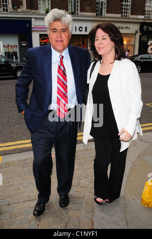 Jay Leno and Mavis Elizabeth Nicholson Leno at the launch of the new ...