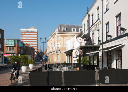 Maidenhead town centre, Maidenhead, Berkshire, southern England, UK ...