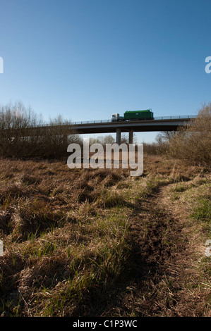 Postwick road over River Yare A47 Norfolk Stock Photo - Alamy