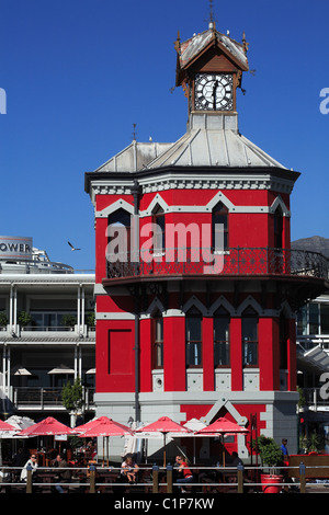 Clock Tower, Victoria and Alfred Waterfront, tourist centre, Cape Town ...