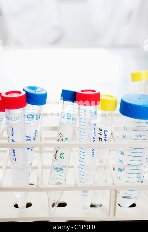 Labelling test tubes Stock Photo - Alamy
