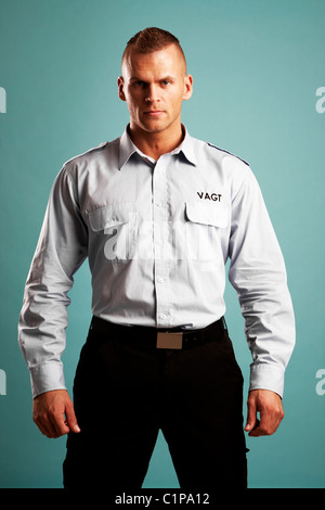 Security guard, portrait Stock Photo - Alamy