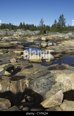 riverscape flusslandschaft otra river fluss aust agder norway norwegen ...