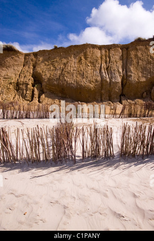 the red cliff of Sylt Stock Photo - Alamy