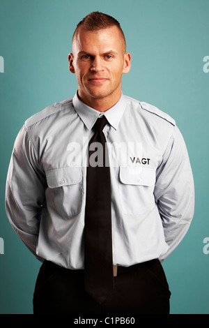 Security guard, portrait Stock Photo - Alamy