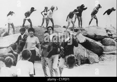 WE FIVE Promotional photo of US folk-rock group about 1965 from left ...