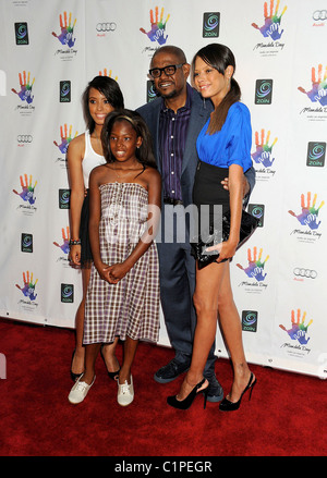 Forest Whitaker, Keisha Whitaker, True Whitaker and Autumn Whitaker The ...