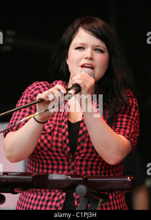 Angela Gannon The Magic Numbers performing live at the Cornbury Music ...