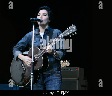 Sharleen Spiteri performing live at the Cornbury Music Festival 2009 ...