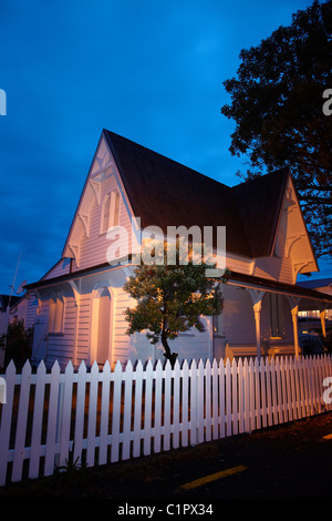 Russell Police Station, Bay of Islands, New Zealand Stock Photo - Alamy