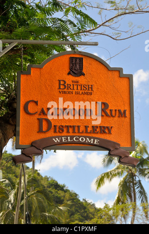 Callwood Rum Distillery Tortola BVI Caribbean Cruise Stock Photo - Alamy