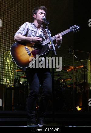 Kris Allen American Idol Live Tour 2009 held at the Staples Center Los ...