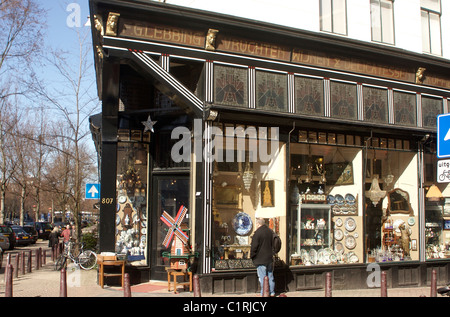 Antiques shop - Amsterdam, Netherlands, Europe Stock Photo - Alamy